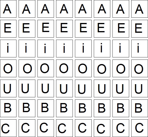 INCLUSÃO: LETRAS E NÚMEROS PARA ATIVIDADES ...